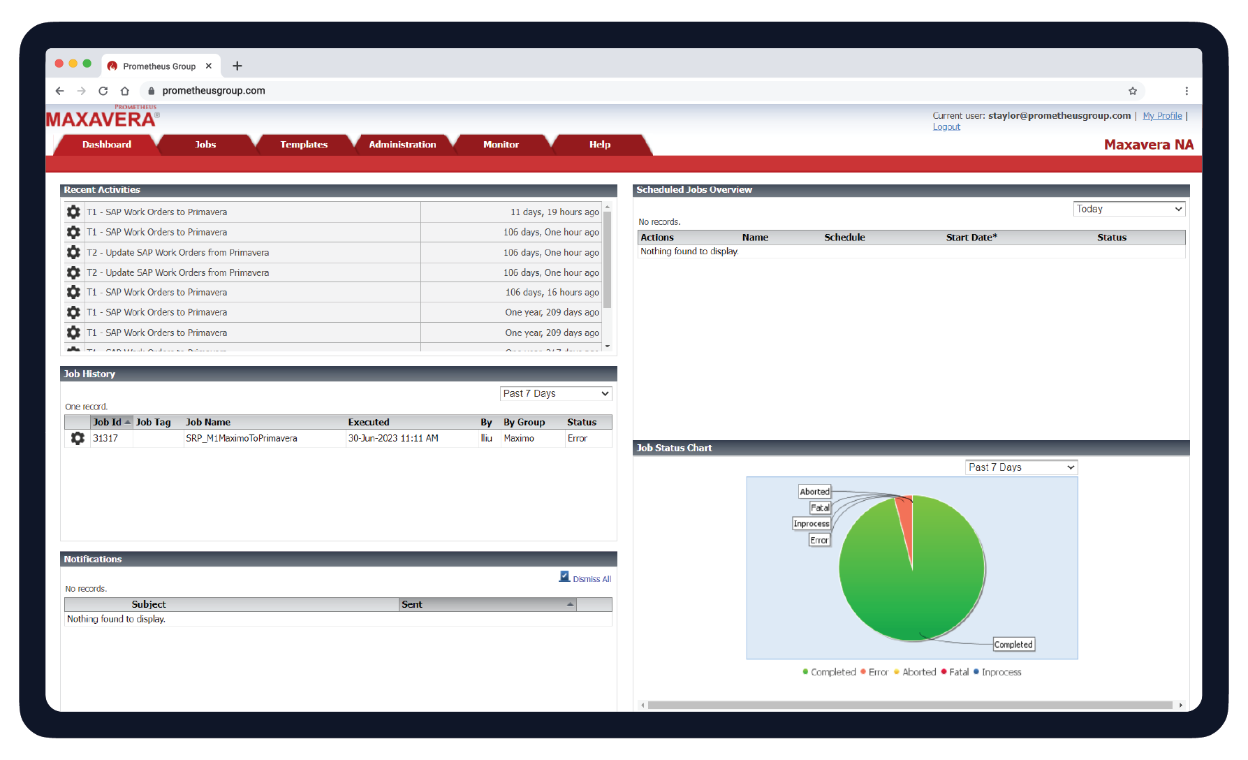 Maxavera | Advanced Integration Solution | Prometheus Platform